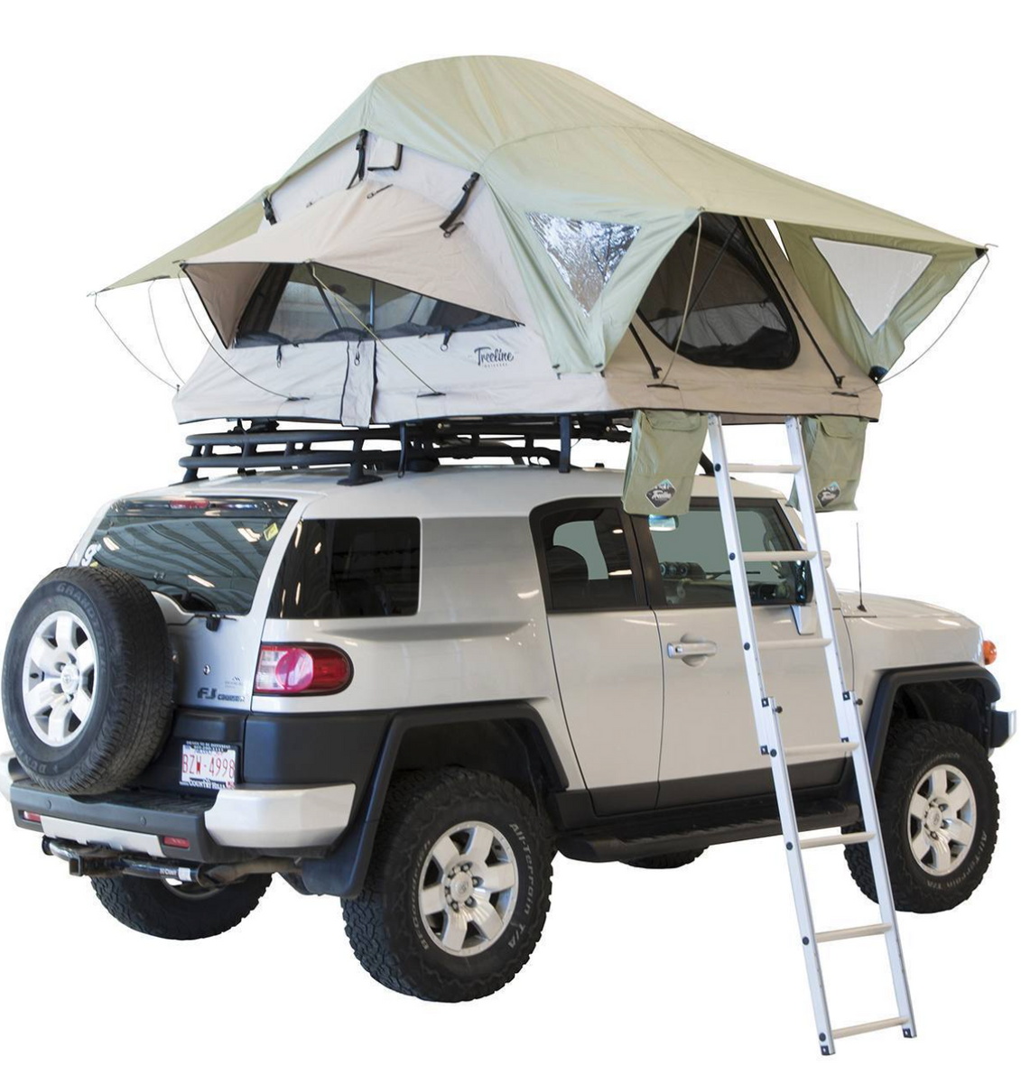Treeline Joshua 2-3 Person 3 Season Rooftop Tent – BrightLine Inc